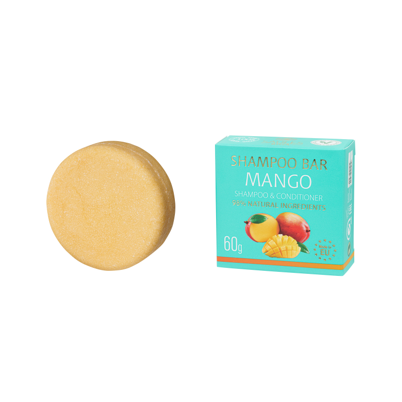 SAULES RIGA: Cietais šampūns Mango, pirkt ar piegādi.